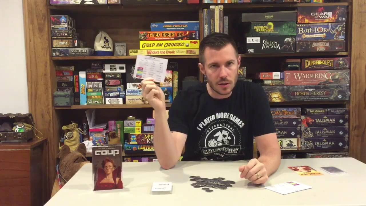 COUP Card Game Review YouTube COUP Card Game Review YouTube