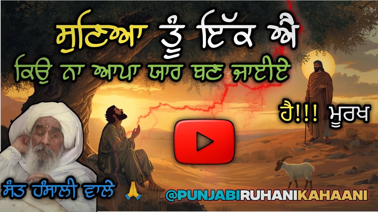 The Incredible Story of Moses and the Gadariya Tribe sant hansali wale ...