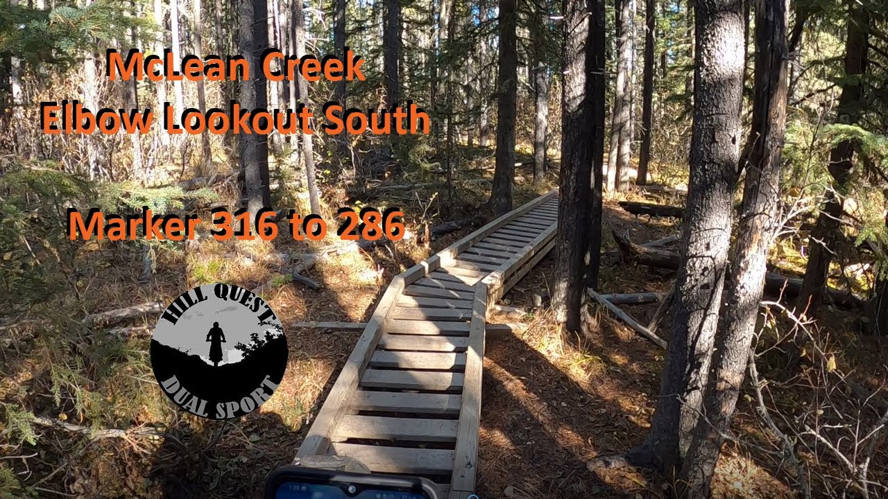 McLean Creek Elbow Lookout South - YouTube