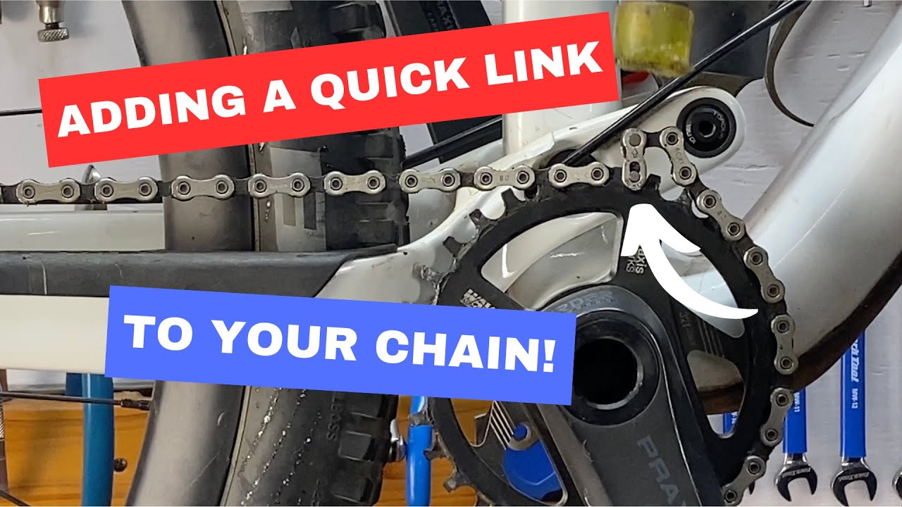Upgrade Your Bike Chain By Adding A Quick Link! - YouTube