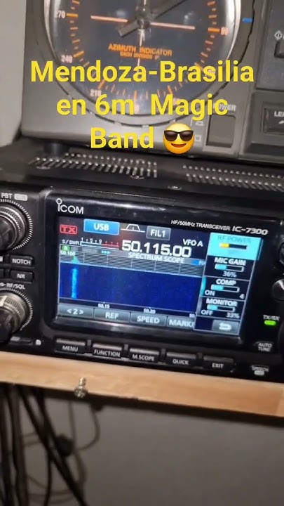 Qso en la banda magica en 6m con PT2SXR EXCELENTE SEÑAL - YouTube