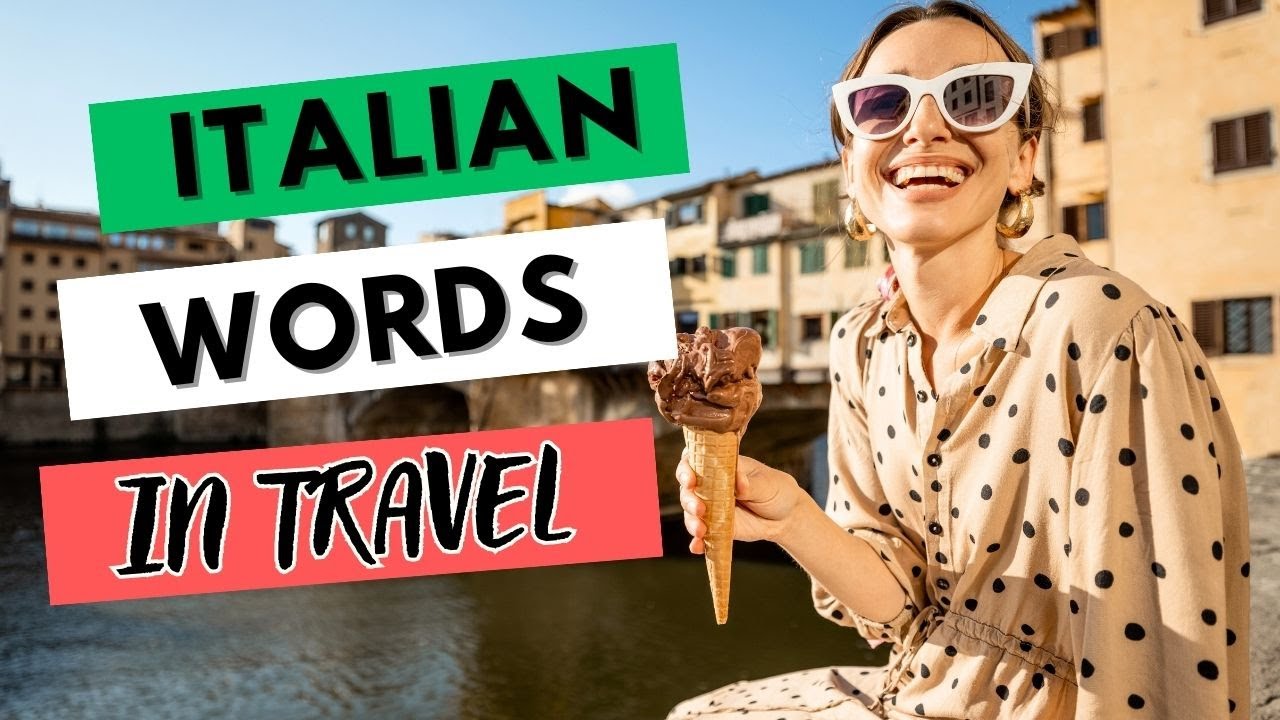 Italian vocabulary - VACATION 🌞 Learn italian in 5 minutes ⏰ Italian ...
