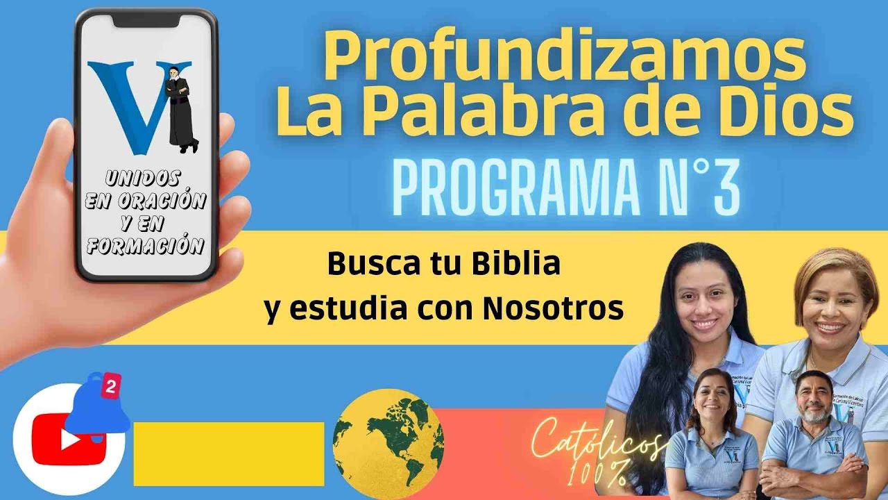 Programa N°3 Profundizando en La Palabra de Dios - YouTube