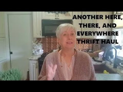 Thrift Haul / A little bit of everything - YouTube