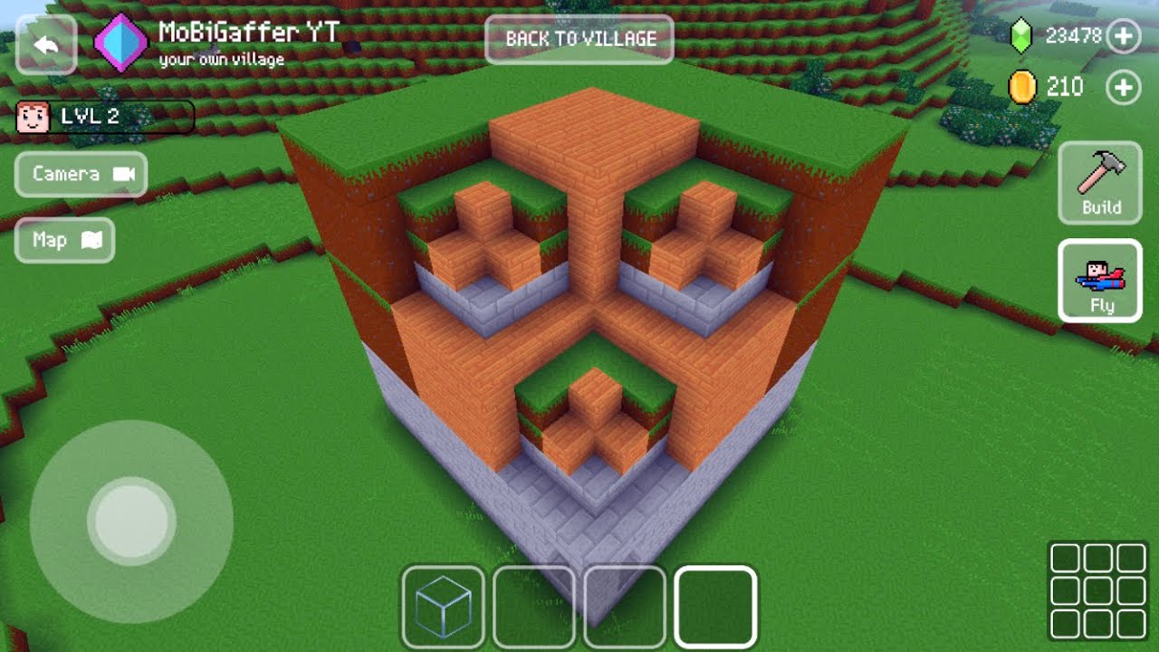 Block Craft 3D: Crafting Game #2974 | Block Craft 3D Logo House 🏠 - YouTube