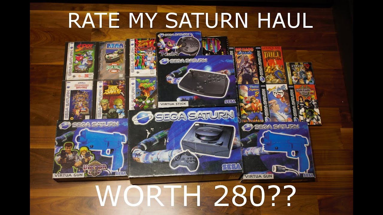 CRAZY SEGA SATURN HAUL!!! - YouTube