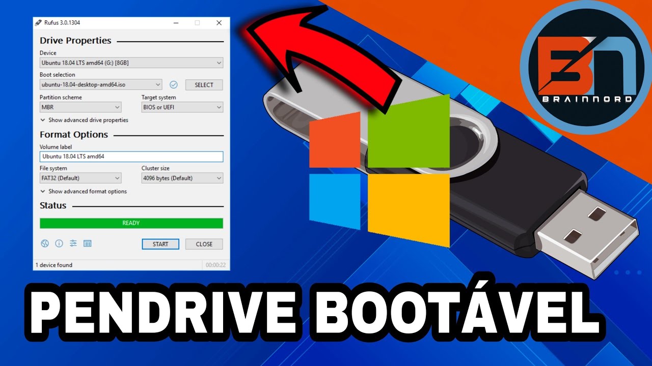 Como criar um PENDRIVE BOOTÁVEL - Dicas Flash⚡ - YouTube