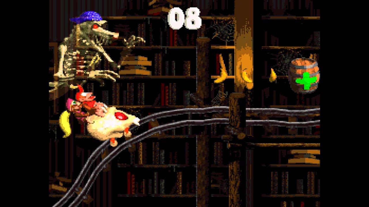 Donkey Kong Country 2 OST (Super Nintendo) - Track 24/29 - Haunted ...