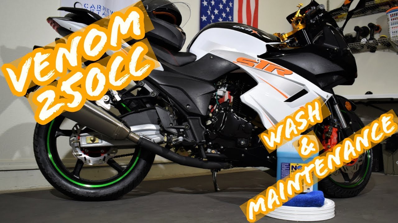 How To Detail A Motorcycle & Maintenance! - YouTube