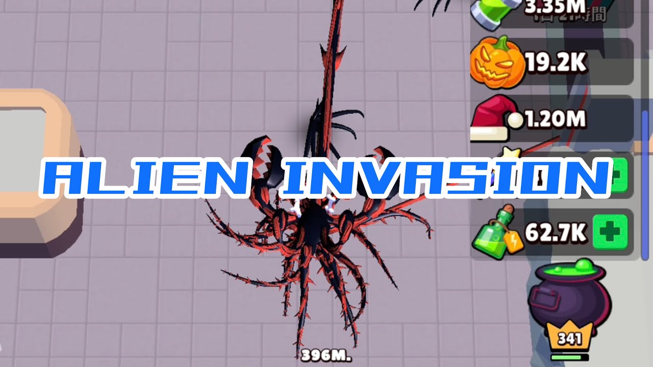 《ALIEN INVASION》2段階吸収イベントってもしかして… - YouTube