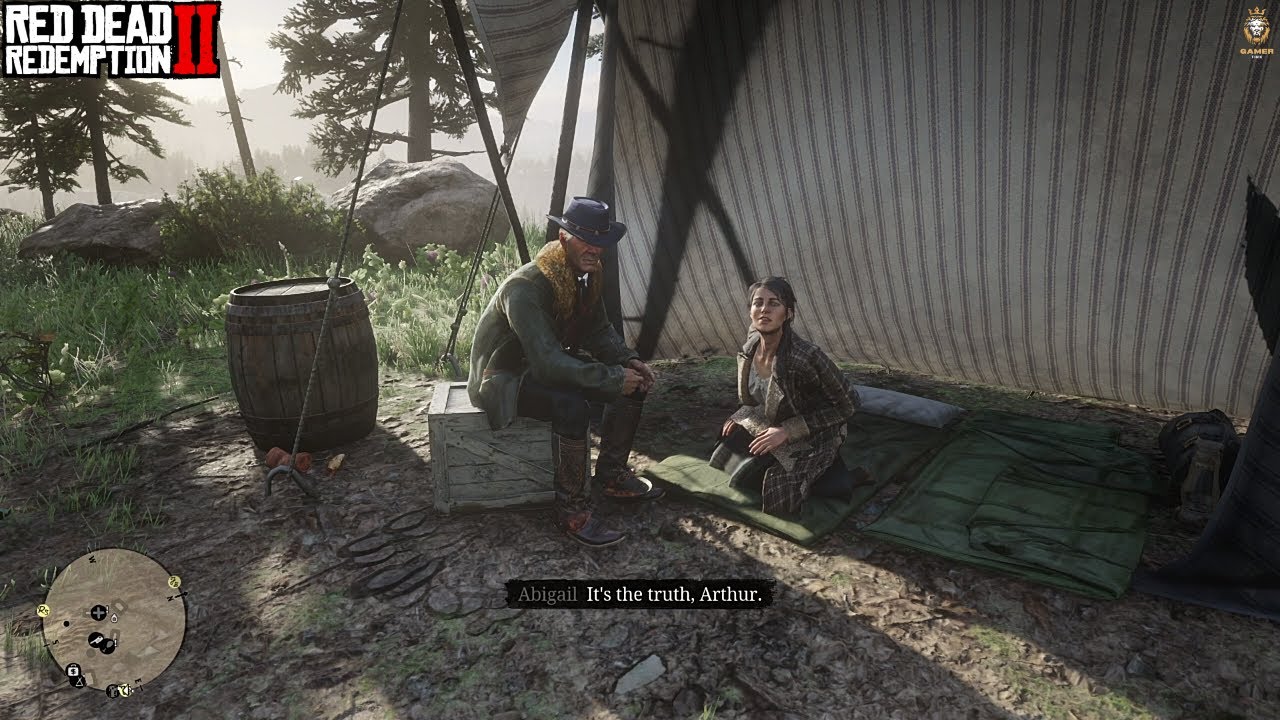 RDR2 - Hosea comforts Abigail (Hidden Dialogue) - YouTube