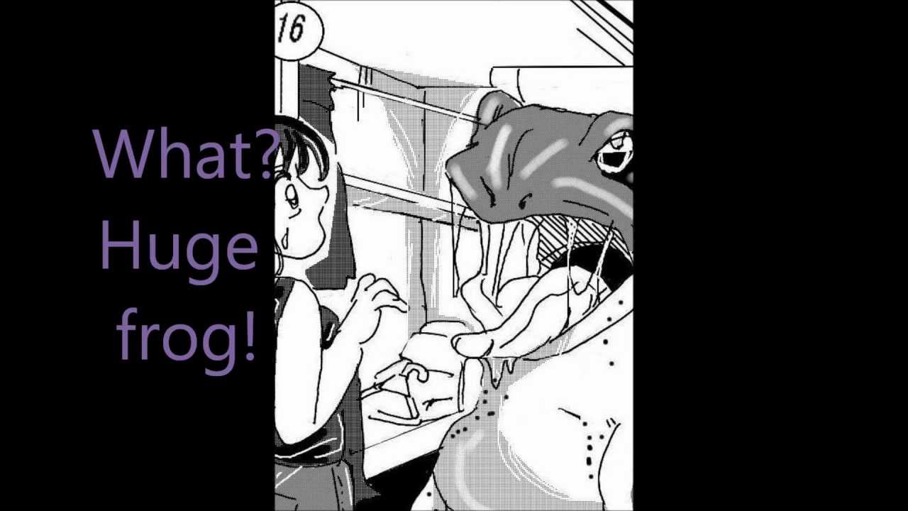 frog vore in the train - YouTube