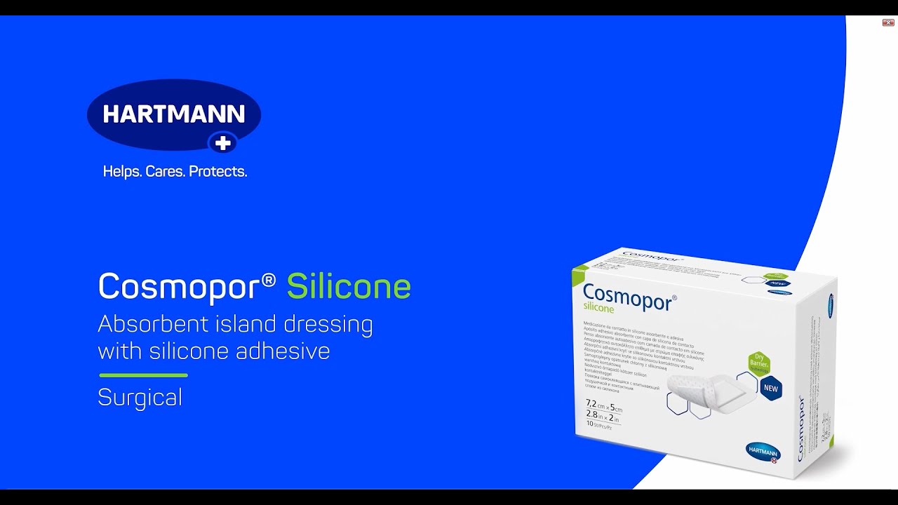 Cosmopor Silicone Surgical Incision Application Video - YouTube