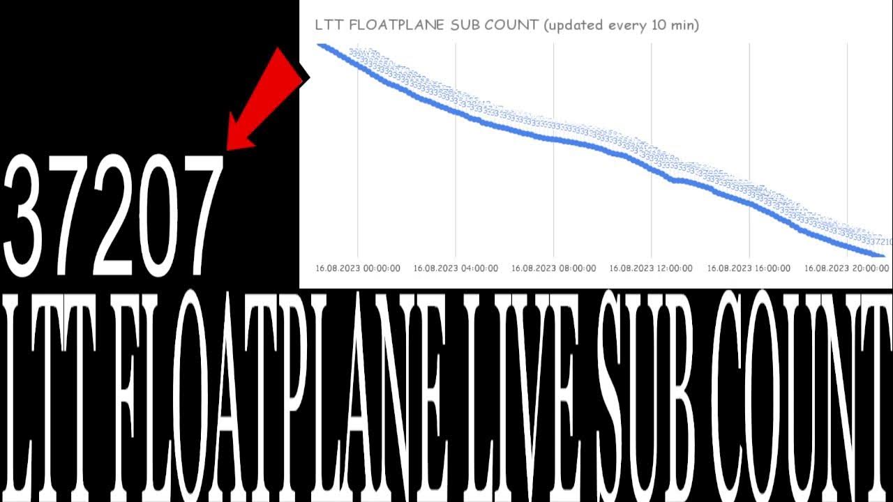 LTT FLOATPLANE LIVE SUB COUNT - YouTube
