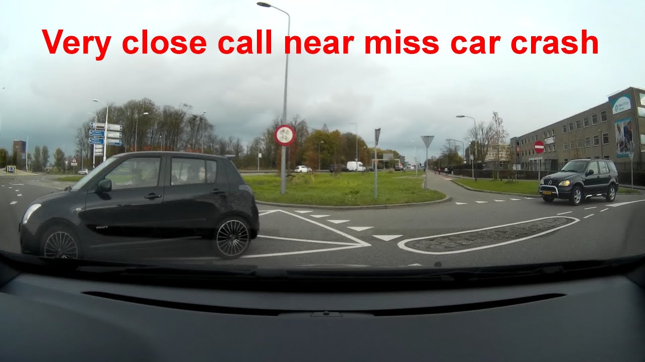 Dashcam Action - Very close call near miss car crash - YouTube