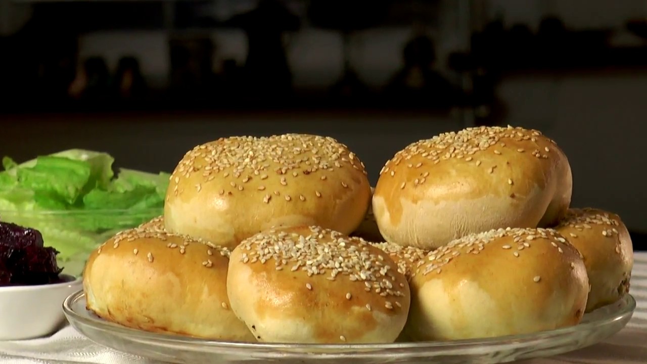 Ground Beef & Eggplant filled Buns - YouTube