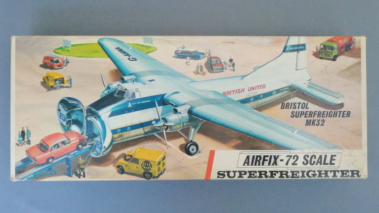 Airfix's 1/72 Bristol Superfreighter (Full Build) - YouTube