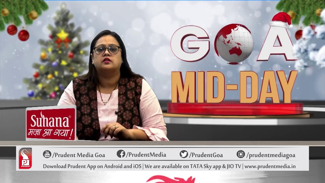 GOA MID-DAY NEWS AT NOON | Prudent Media Goa - YouTube