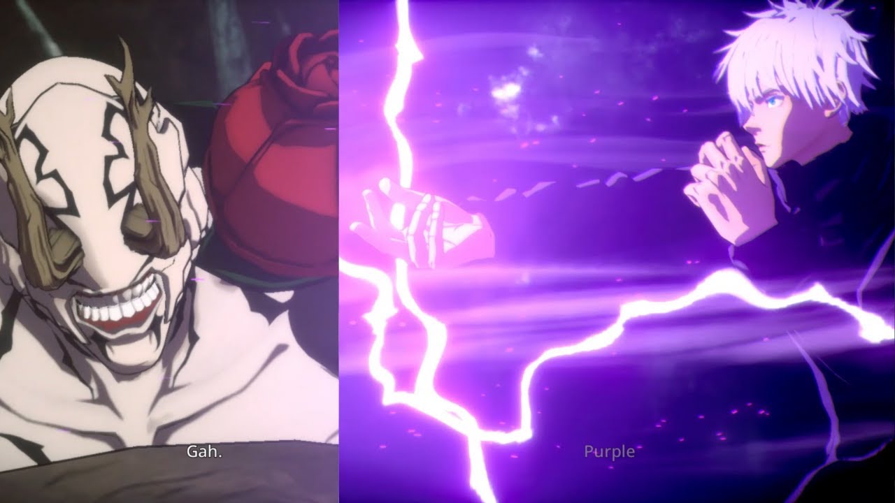 Satoru Gojo Killed Hanami With Red & Blue Cursed Technique - YouTube