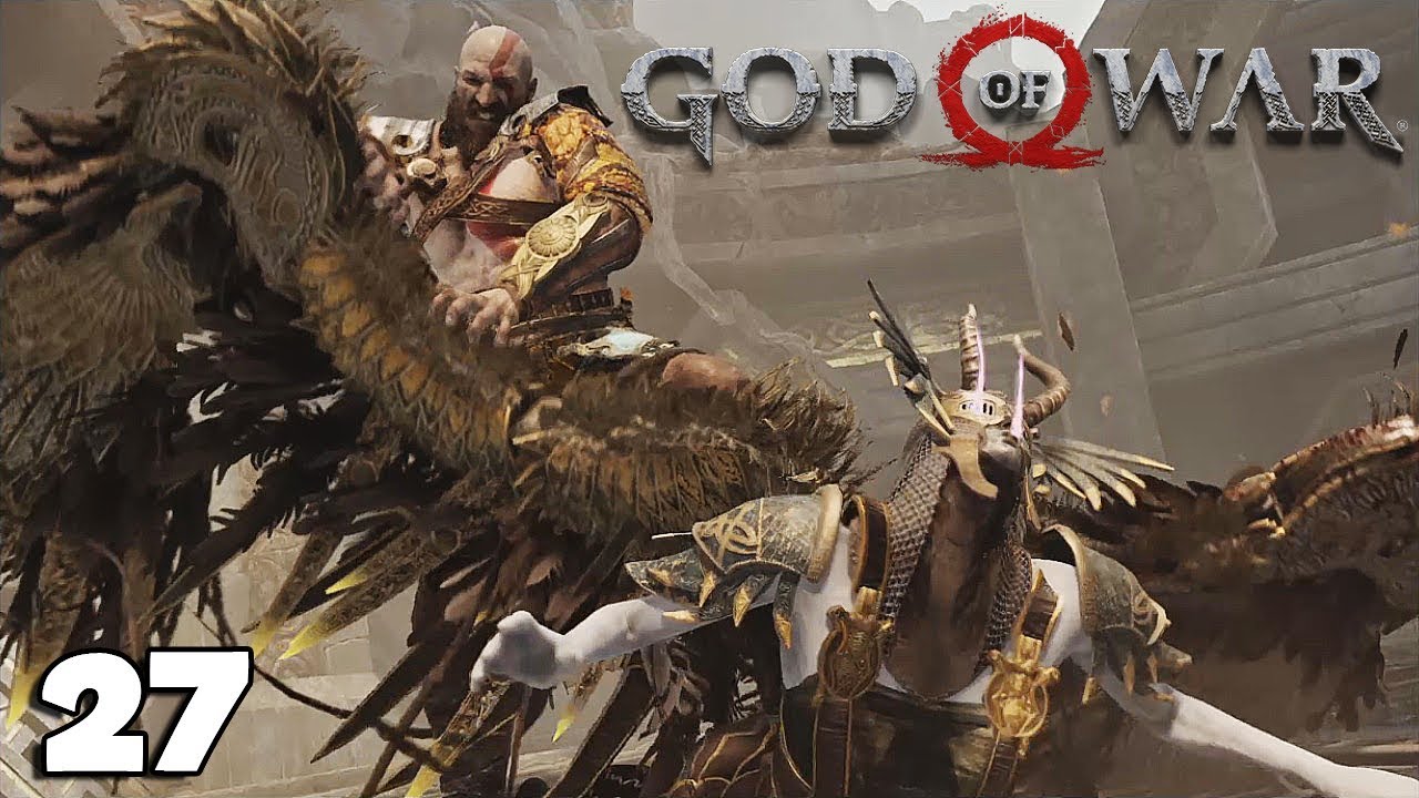 GOD OF WAR #27 - GUNNR La VALKYRIE, COMBAT - royleviking [FR HD PS4 ...