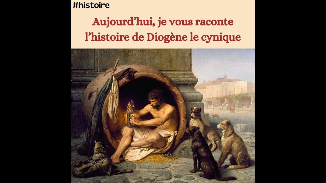 L'histoire de Diogène le cynique - YouTube