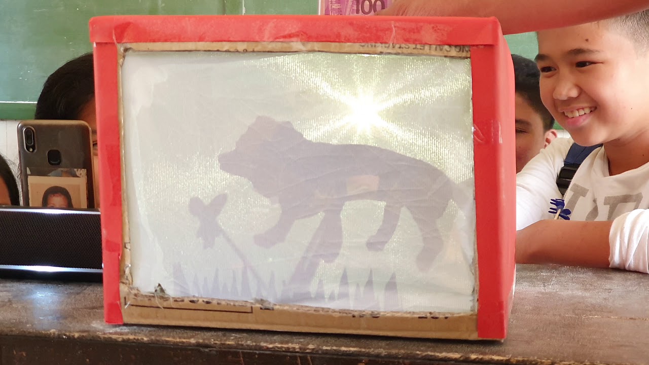 Shadow puppet Grade 8 Gmelina - YouTube