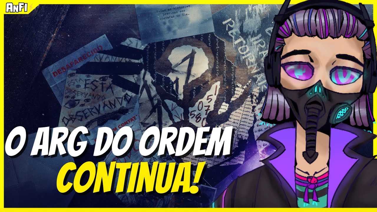 ARG DE ORDEM PARANORMAL + REACT | Live - YouTube