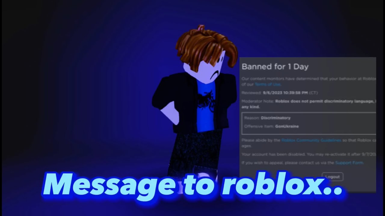 A message to roblox mods… - YouTube