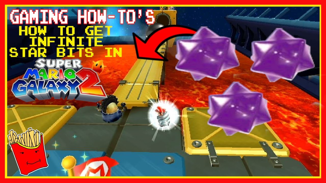 How-To: Get Infinite Star Bits in Super Mario Galaxy 2 (Fries101Reviews ...
