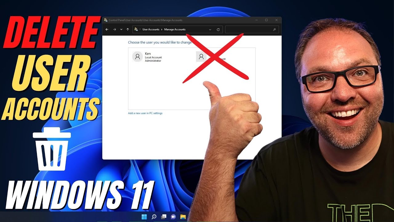 Step-by-Step Guide: Deleting User Accounts in Windows 11 - YouTube
