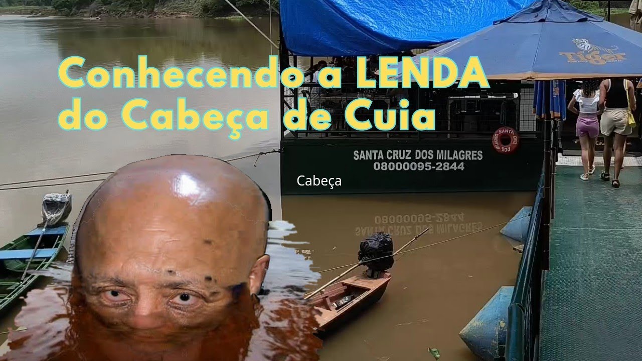 O lendário Cabeça de Cuia no encontro dos rios de Teresina. - YouTube