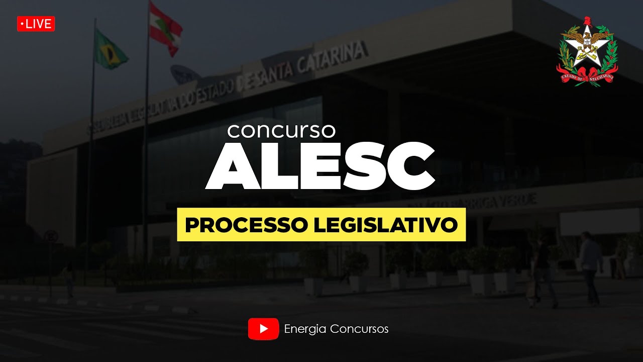 Processo Legislativo - Concurso ALESC - Professor Sérgio Alfieri - YouTube