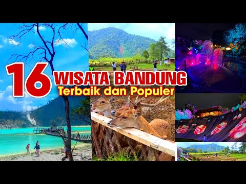 16 TEMPAT WISATA BANDUNG TERBAIK DAN POPULER YANG WAJIB DIKUNJUNGI‼️ WISATA BANDUNG TERBARU 2025‼️