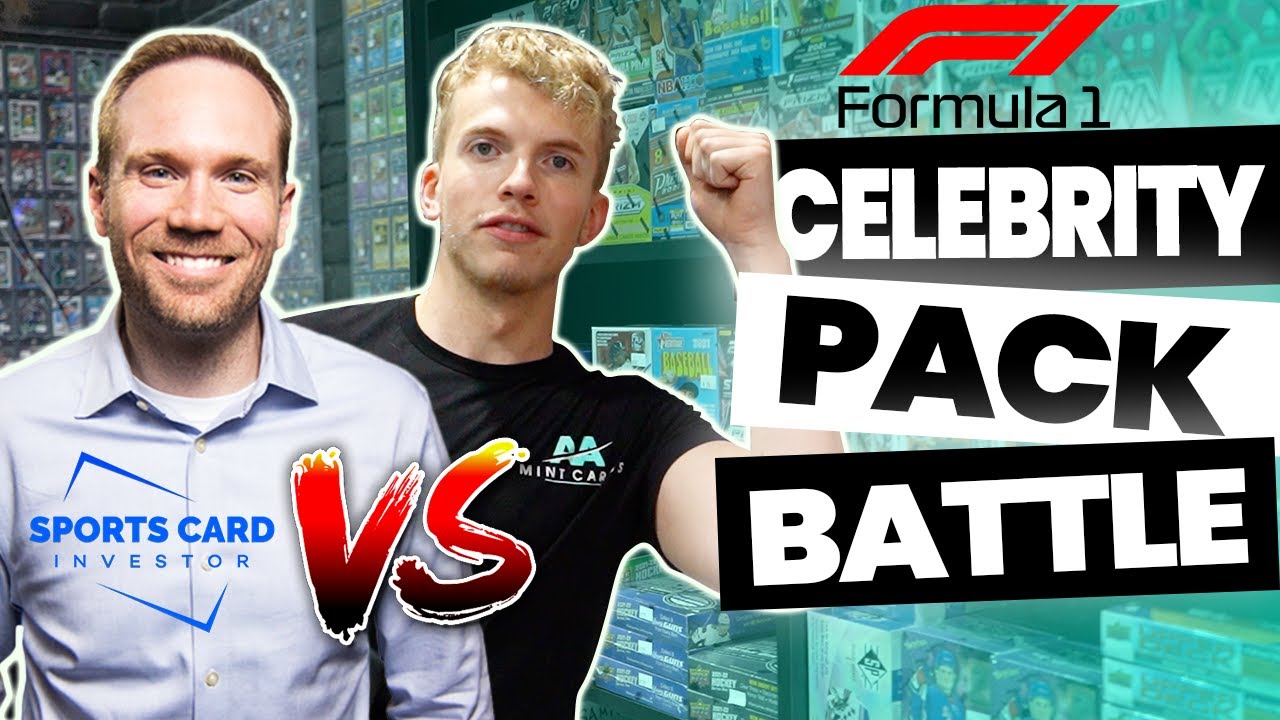 CELEBRITY PACK BATTLE WITH Sports Card Investor! (2021 Topps Chrome F1 ...