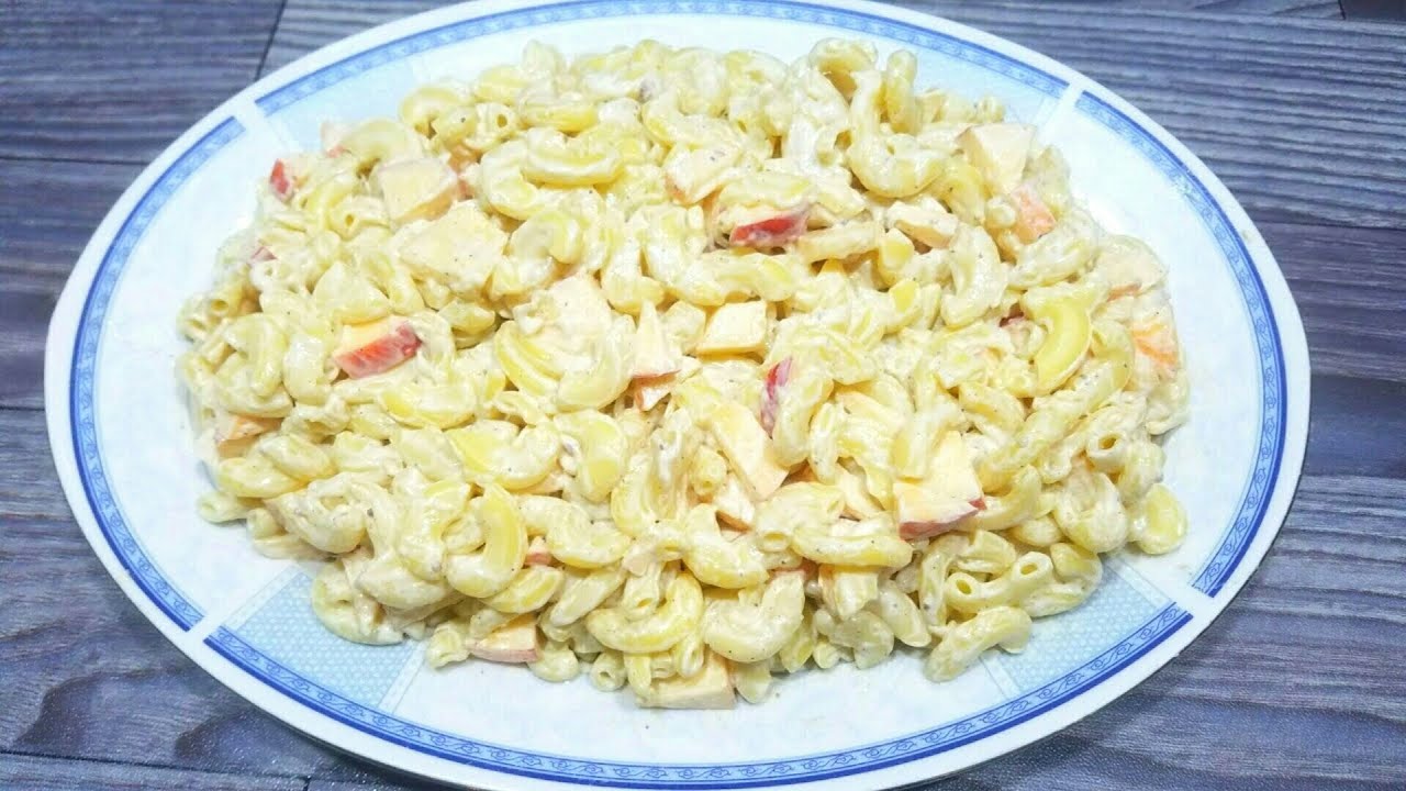 How to make a quick and easy Macaroni Salad , healthy macraroni salad ...