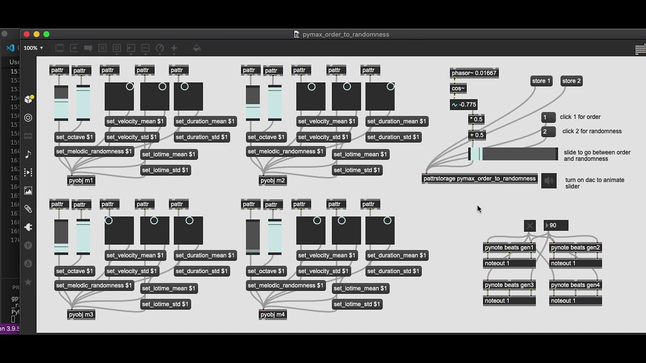 pymax order to randomness demo - YouTube