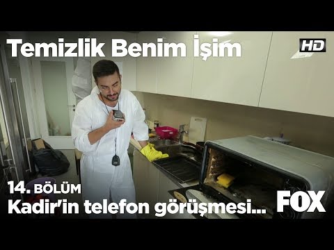 Kadir'in telefon görüşmesi... Temizlik Benim İşim 14. Bölüm