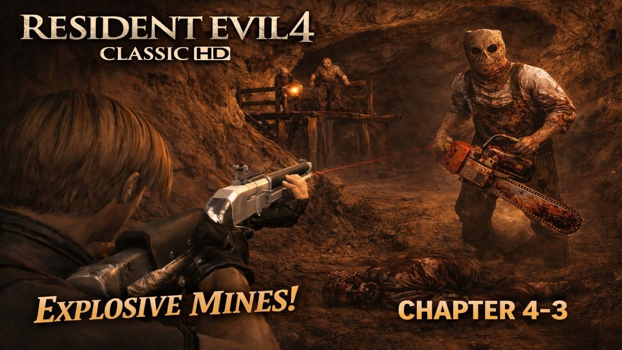 Resident Evil 4 Classic HD Chapter 4-3 #shammishafi09 #residentevil4 # ...