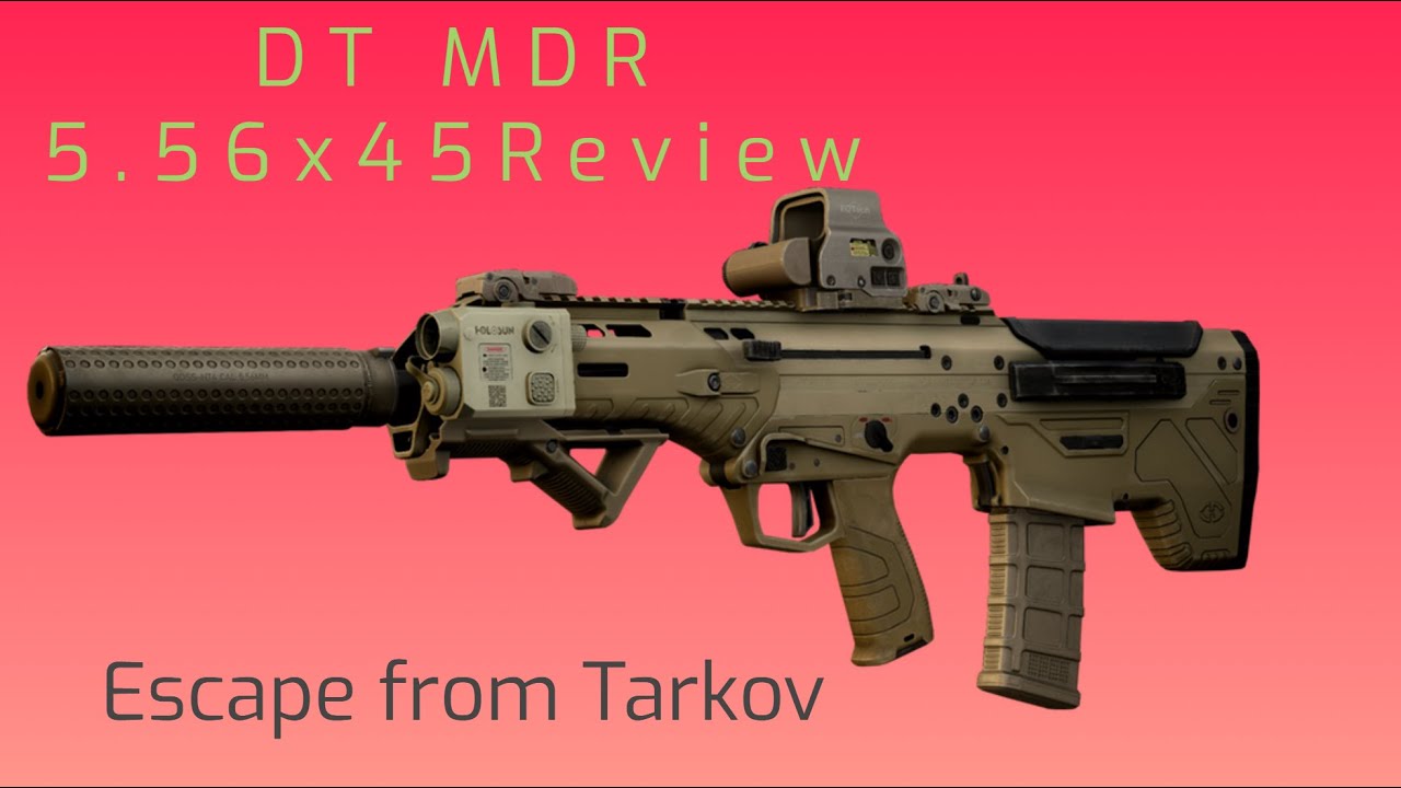 THE TAN MAN GUN! |DT MDR 556x45mm review | Escape from Tarkov - YouTube
