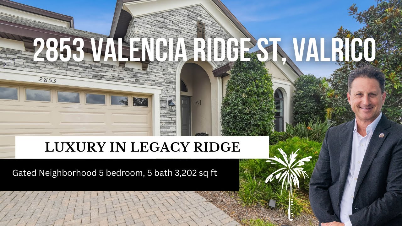 Tour 2853 Valencia Ridge Street, Valrico FL | Luxury Home for Sale ...