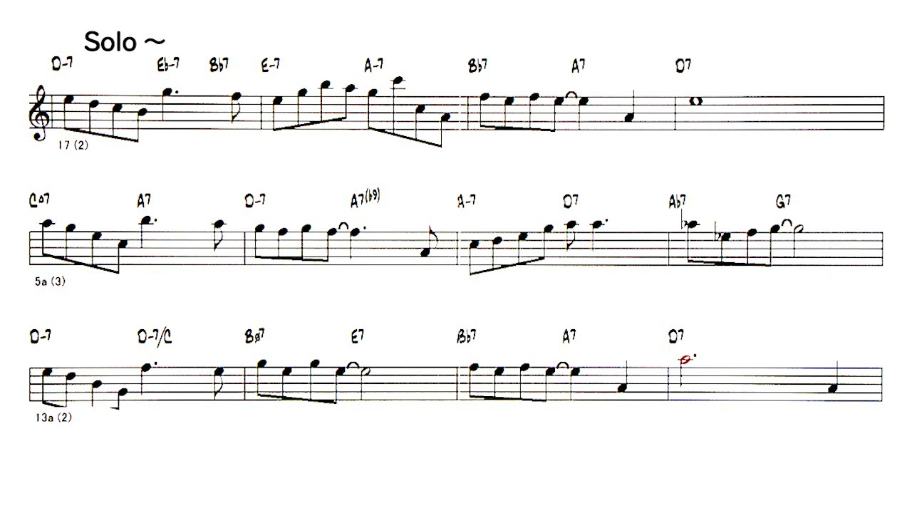 My Ideal - ( Bb Instrument ) Reference - YouTube