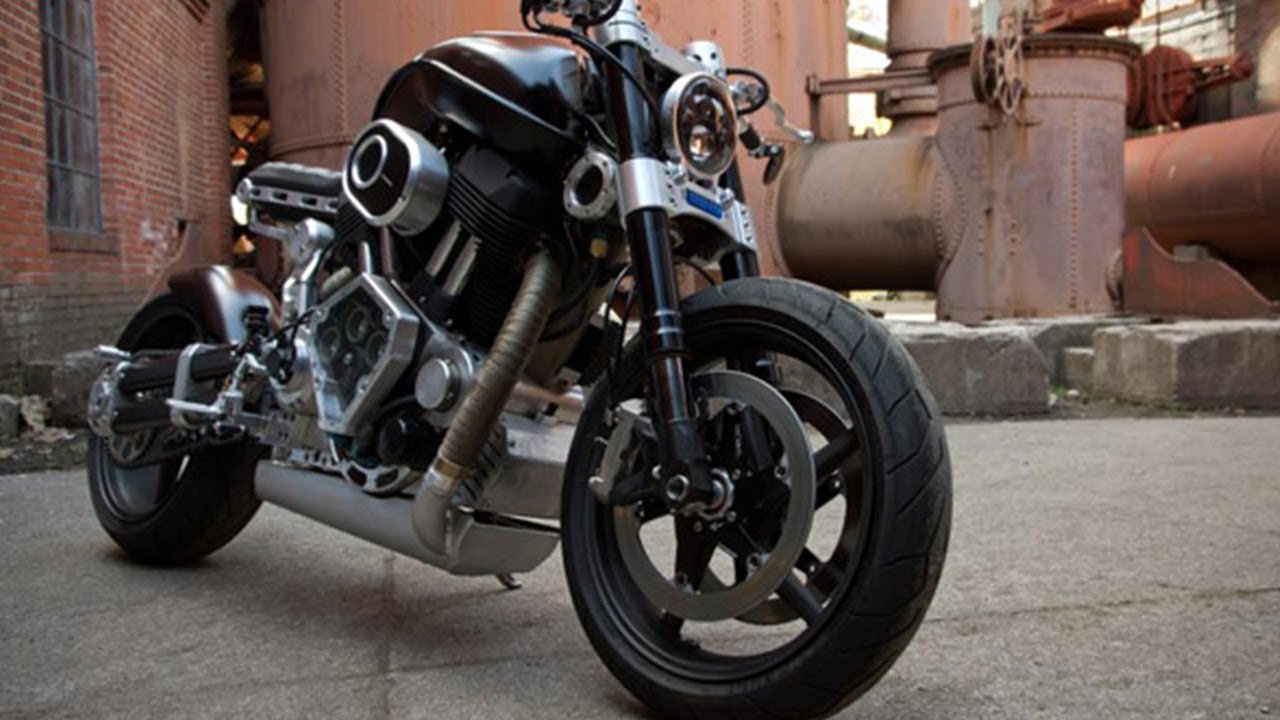 Hellcat Motorcycle - Confederate X132 - YouTube