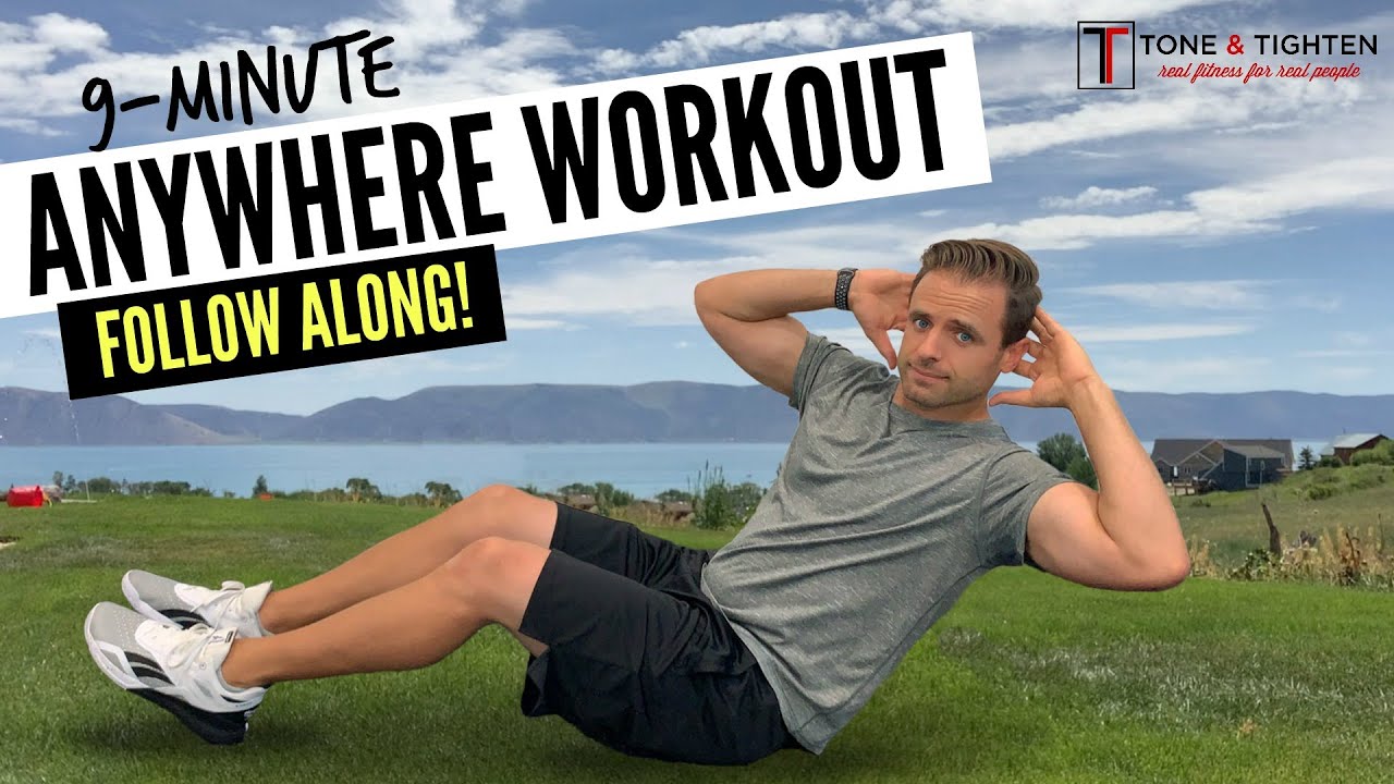 QUICK 9-Minute Total Body Workout - No Equipment Required! - YouTube