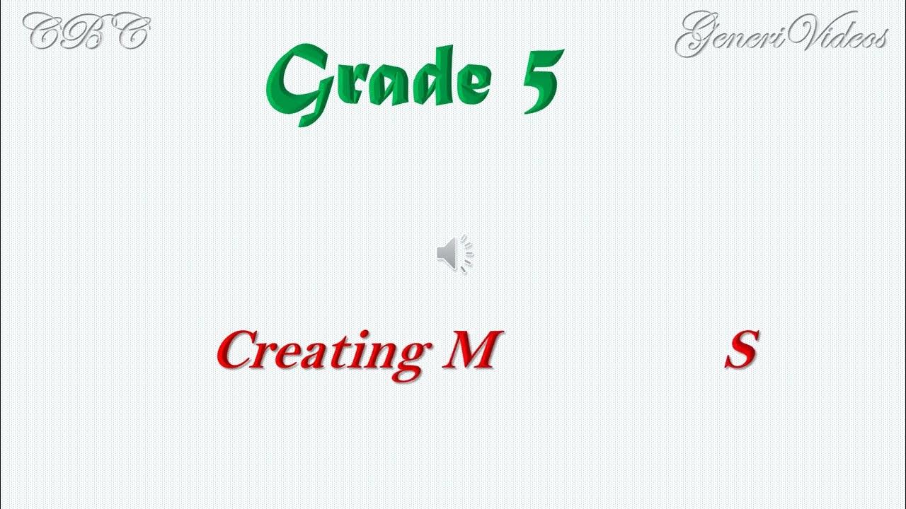 Creating Ms Word Document Youtube