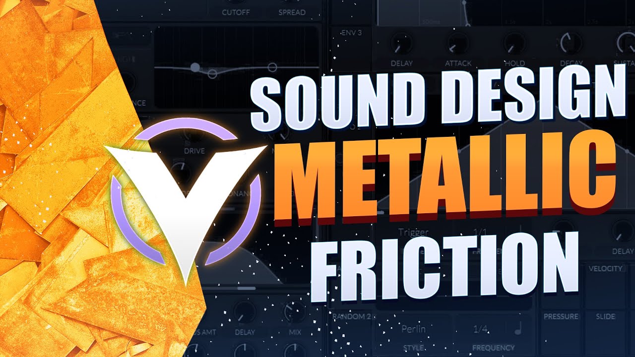 Sound Design Metallic Friction (using Vital) - YouTube