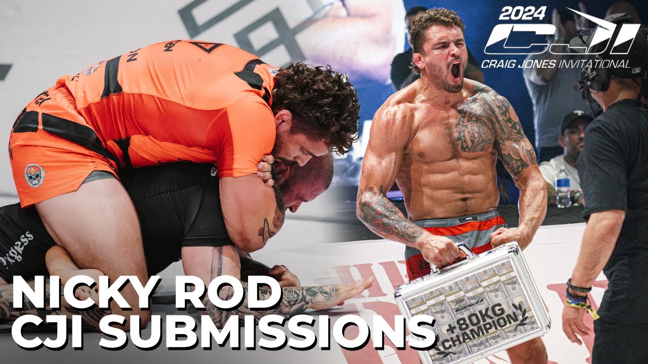 Nicky Rod CJI Submissions Highlight | $1million PayDay | 4 Rear Naked ...