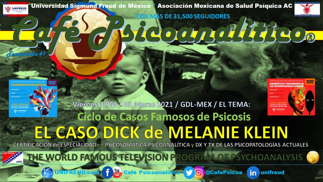 EL CASO DICK de MELANIE KLEIN - Casos Famosos de Psicosis - YouTube
