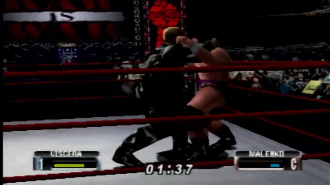 WWF No Mercy - N64 Gameplay - Viscera vs Dean Malenko - YouTube
