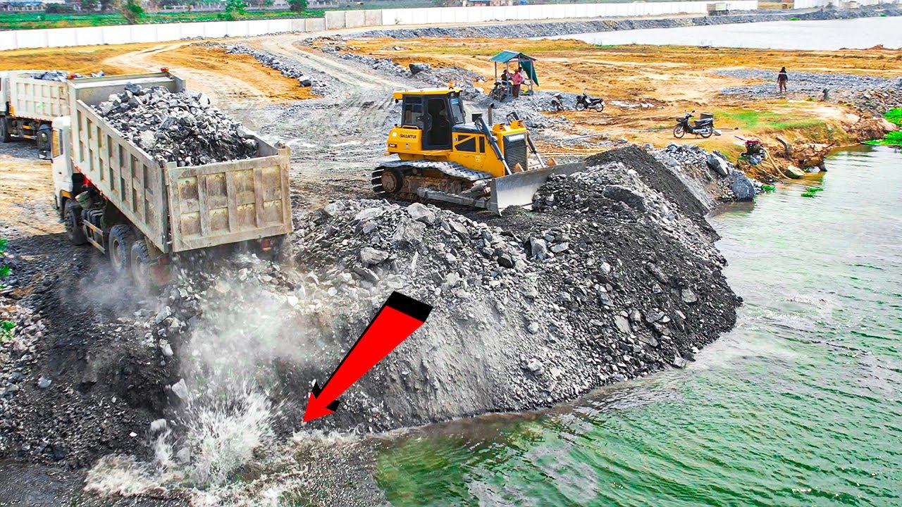 EP5 New Update Show Strong force Dozer Push Stones Fill The Land Bury ...