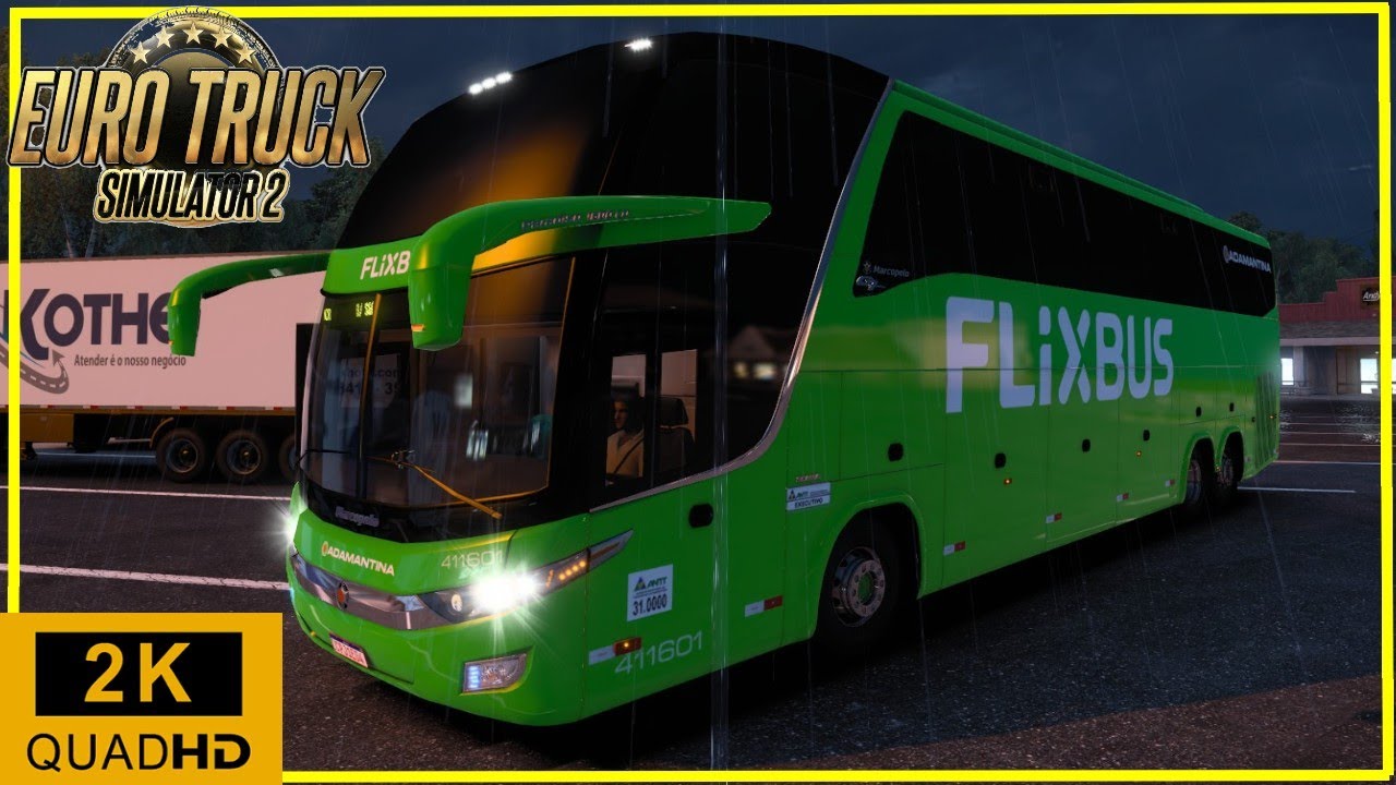ETS 2 MOD BUS | ULTRAWIDE 2K| G7 1600 LD FLIXBUS - YouTube